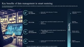 Key Benefits Of Data Management In Comprehensive Guide On IoT Enabled IoT SS PPT Slide