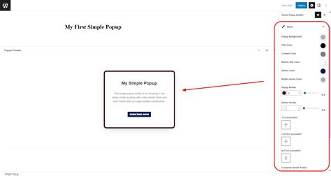 How To Use The Popup Builder Documentation