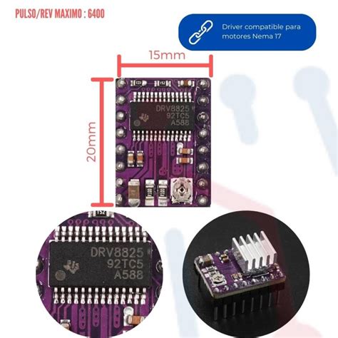 Driver Motor Nema Drv8825