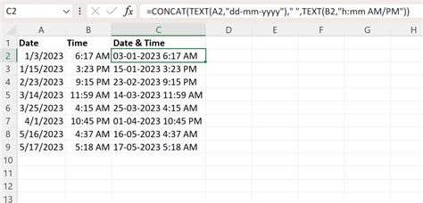 How To Combine Date And Time In Excel 2 Methods