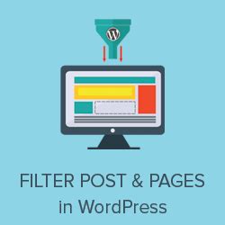 如何让用户在 WordPress 中过滤帖子和页面 WordPress中文