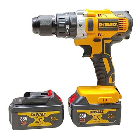 خرید دریل شارژی دیوالت 88 ولت با لوازم چکشیبهترین قیمت