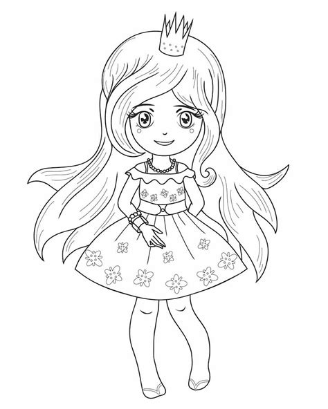 Картинки кукол раскраски распечатать