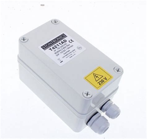 Stontronics T4211ad 12vdc 1 5a Cctv Power Supply Unit Outdoor Applica