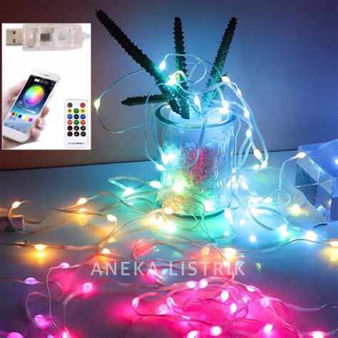 Jual Paket Lampu Led Strip Rgb M M Ip Ip Rgb Remote Lampu Hias Warna Warni