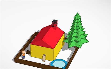 3d Design Дом Tinkercad