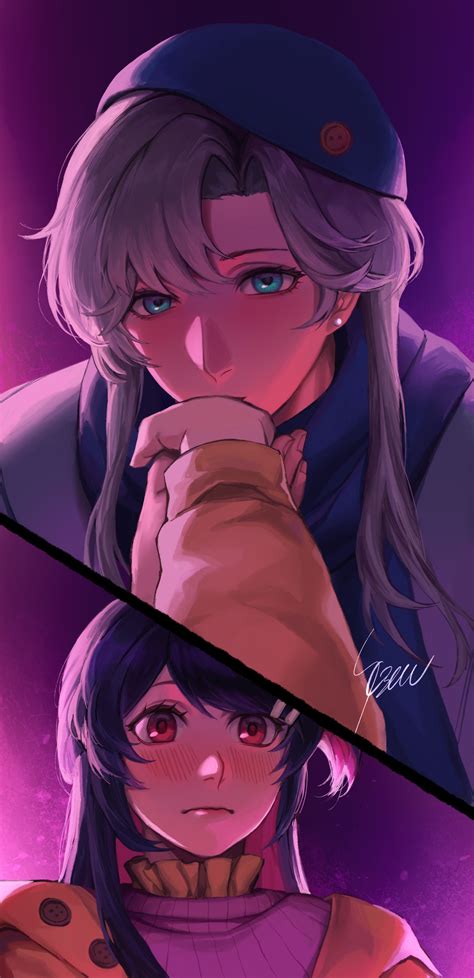 Selene Yan And Iris Wen Love Curse Find Your Soulmate Drawn By