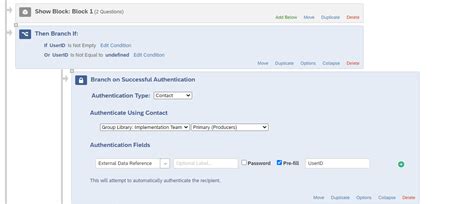 does this survey flow look right xm community