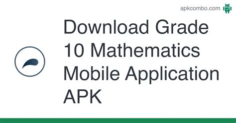 Download Grade 10 Mathematics Mobile Application Apk For Android Free