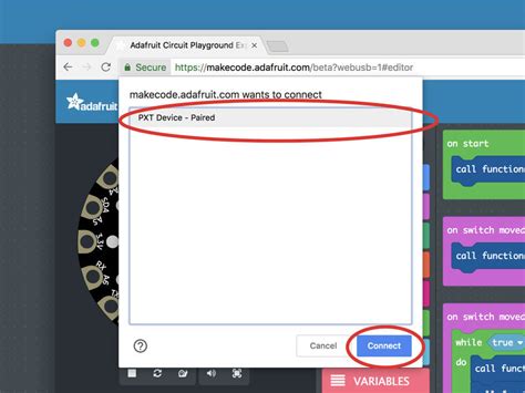 Use Webusb To Allow Microsoft Makecode To Download Direct To Circuit Playground Express
