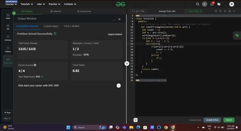 Manish Kumar On Linkedin Gfg160 Gfg160 Gfg Coding Problemsolving