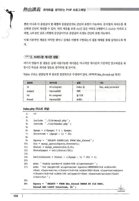 알라딘 미리보기 최적화를 생각하는 Php 프로그래밍