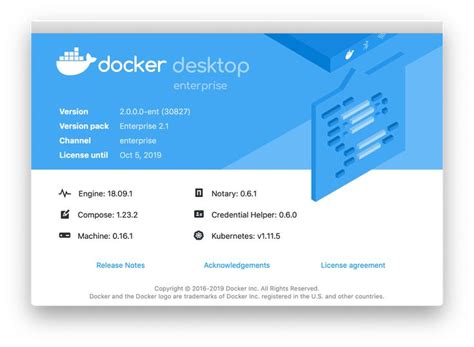 Docker Desktop Enterprise Preview Version Packs