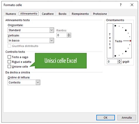 Unire Due Celle Excel Excel Per Tutti