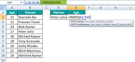 Index Match In Excel Examples How To Use This Function