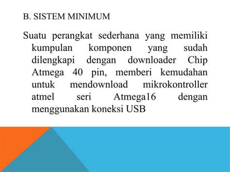 Running Led Dengan Atmega PPTX