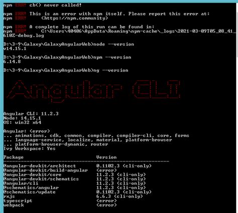 errors when doing npm install stack overflow