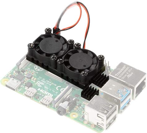 UCTRONICS For Raspberry Pi 4 Dual Fan Pi 4 Cooling Ubuy India