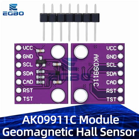 ak09911c module geomagnetic hall sensor 3 axis compass magnetometer