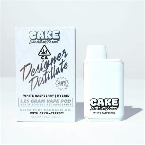 Cake She Hits Different White Raspberry 125g San Francisco