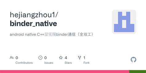 Github Hejiangzhou Binder Native Android Native C Binder