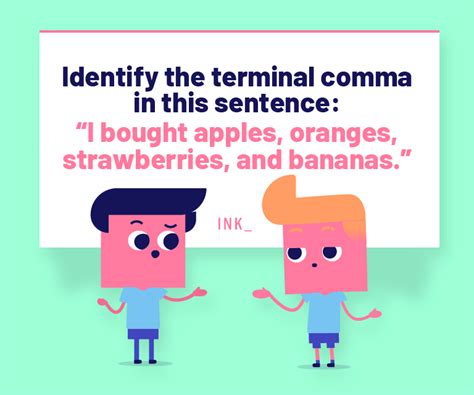 What Is An Oxford Comma How To Use It Ink Blog