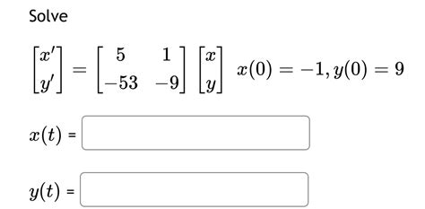 Solved Solve Xy 55319 Xy X 0 1 Y 0 9x T Y T Chegg Com