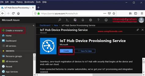 How To Create Azure Device Provisioning Service