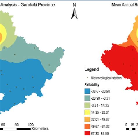 The Spatial Pattern Of The Coefficient Of Variation A And Download Scientific Diagram