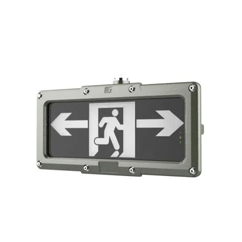 Left Right Arrow With Text Explosion Proof LED Emergency Exit Sign Lights Explosion Proof Exit