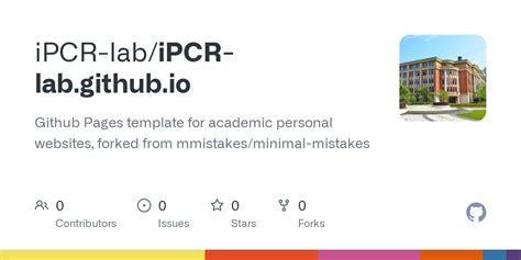Ipcr Pagesaboutmd At Master · Ipcr Labipcr · Github