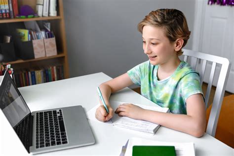 Jewish Youth Enjoying Continuous Learning Through Online Hebrew Classes