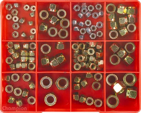 Self Locking Nuts Nylon Insert High Tensile Assortment