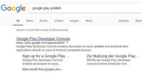Publish Android App