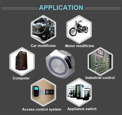 Abilkeen Diameter 16mm Touch Piezo Switch Ip68 7a Led Touch Piezo
