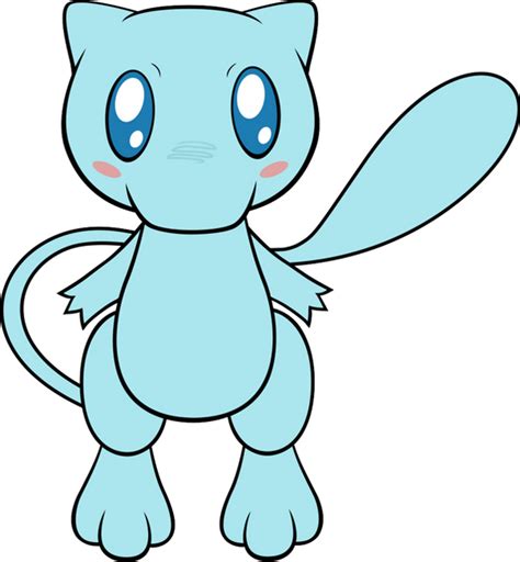 Goofy Chibi Shiny Mew By Memimouse On Deviantart