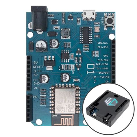 Wemos D1 Wifi Uno Esp8266 Shield Esp 12e