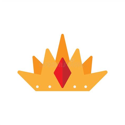 Princess Icon Luxury Dress Sketch Cartoon Character Stock Illustrations 14 Princess Icon