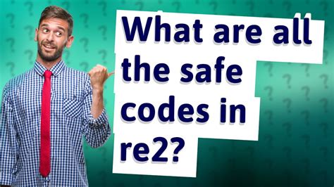 What Are All The Safe Codes In Re2 Youtube