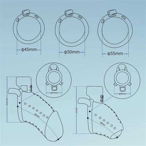 Lockink 3d Printing Men Chastity Cage Sm Abstinence Sex Cb Chastity L