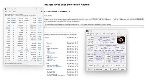 Kraken JavaScript Benchmark TechPowerUp Forums