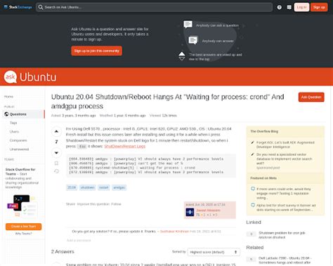 Linux重開機卡在「waiting For Process」，怎麼辦？ Linux Reboot Hangs At Waiting For Process 布丁布丁吃什麼？