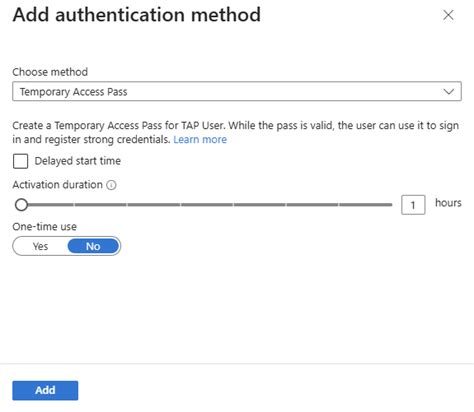 Step By Step Guide How To Use Temporary Access Pass Tap With