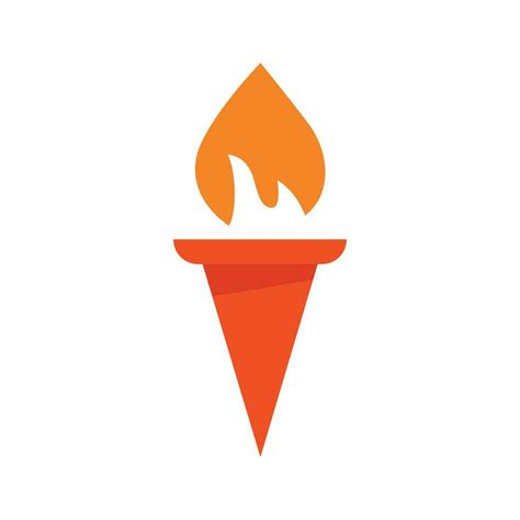 Torch Logo Vector Design 23171709 Vector Art At Vecteezy