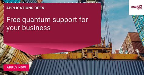 Digital Catapult On Linkedin Quantum Technology Access Programme Digital Catapult