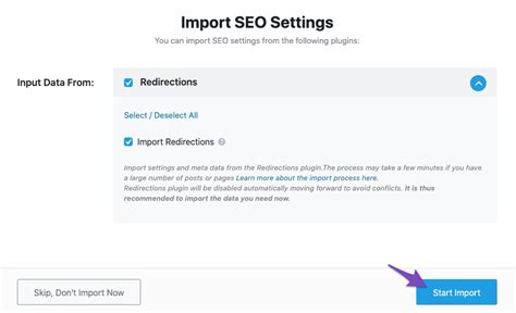 How To Import Redirection Plugin Data And Migrate To Rank Math Seo Rank Math
