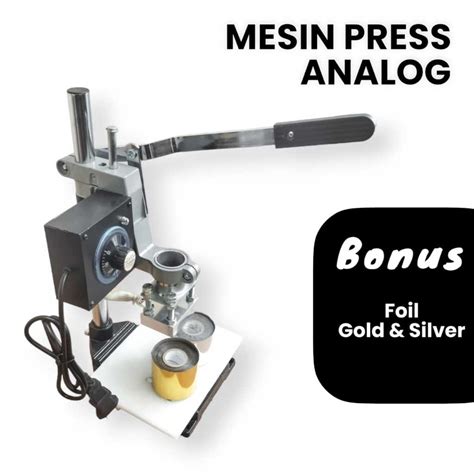Jual Mesin Press Emboss Analog Watt Controller Shopee Indonesia