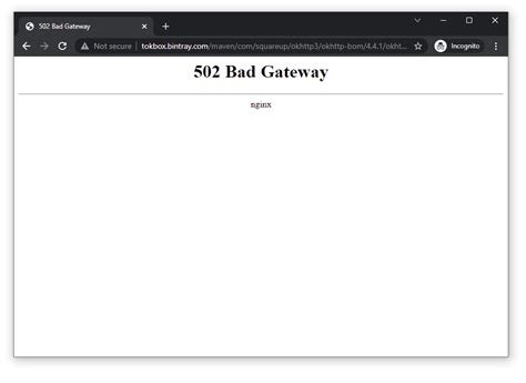 Ok Bom React Native Bad Gateway Issue · Issue 6955 · Squareok