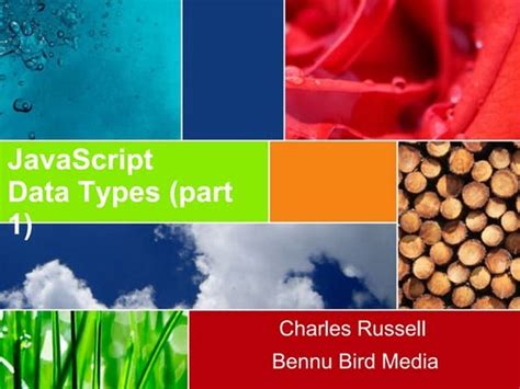 Datatype In Javascript Ppt