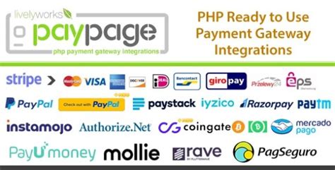 paypage v2 0 0 php ready to use payment gateway integrations script